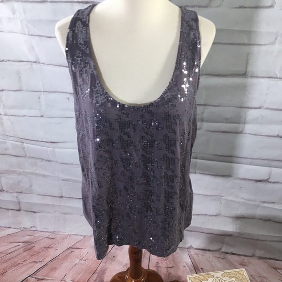 Halogen | Tops | Halogen Sequin Tank Top | Poshmark